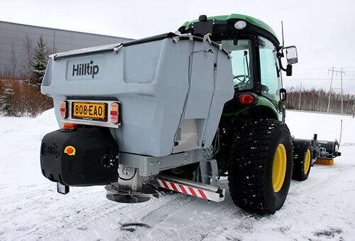 Tractor-Mounted Sand & Salt Spreaders | Hilltip